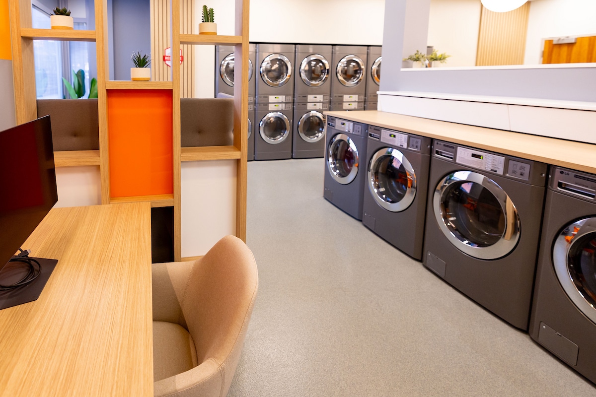 Transformed LG Laundry Lounge Creates Fun Atmosphere for Everyday Task ...